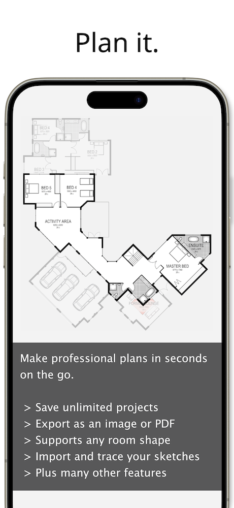 Planit2d – Fast, simple floor plan designer.